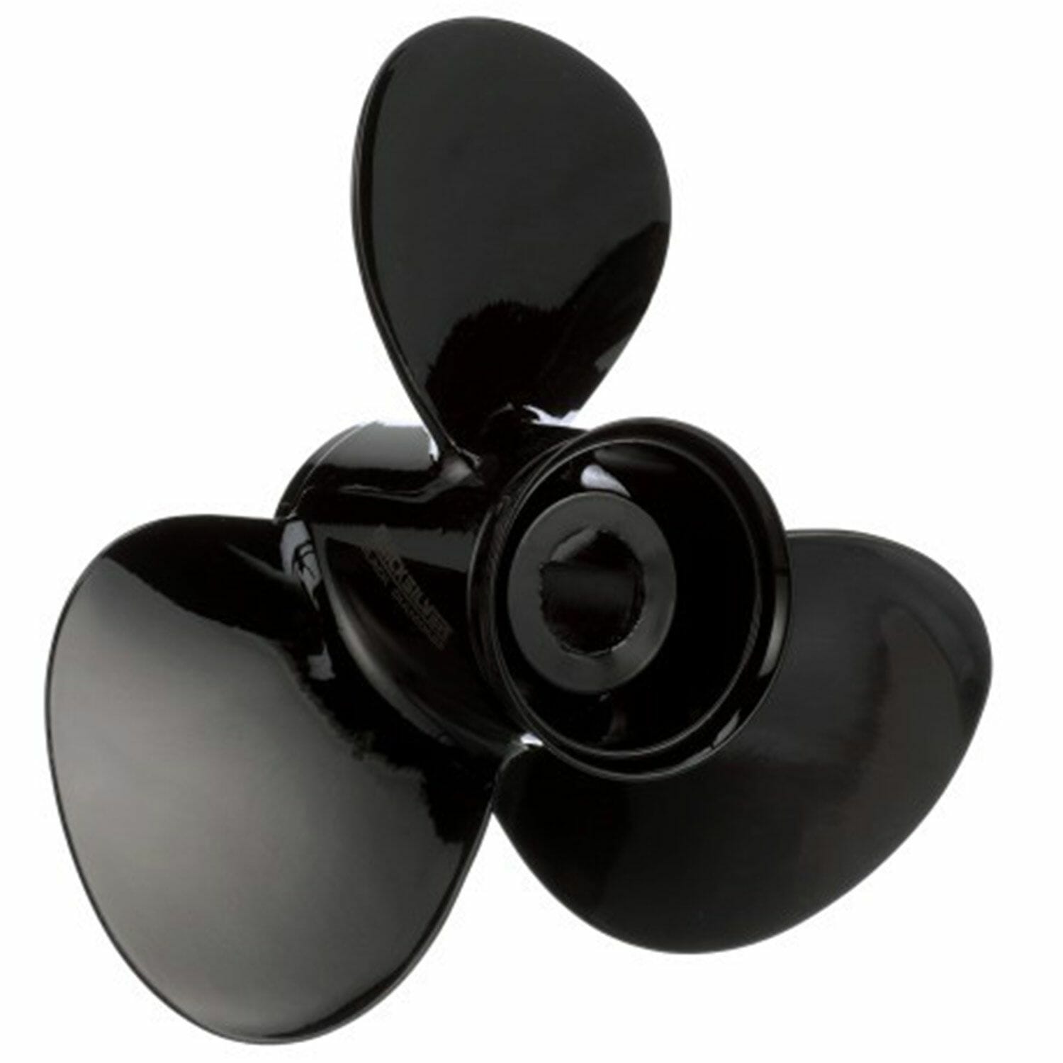Mercury Marine Quicksilver Black Diamond 3-Blade Aluminum Propeller ...