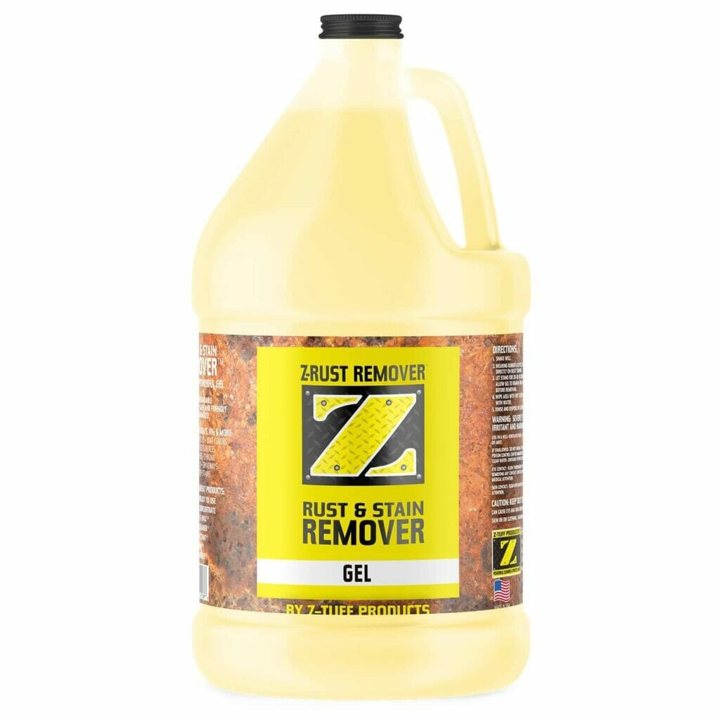 Z-Tuff Products Z-Rust & Stain Remover Gel™ Review - BoatingWorld