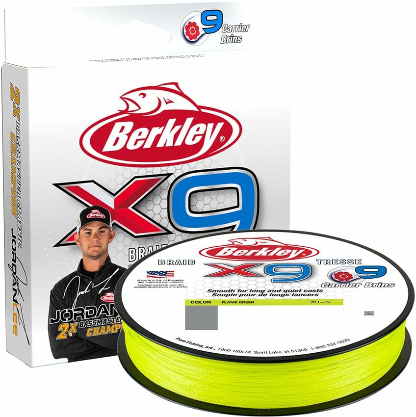 Berkley Jordan Lee X9 Braided Line Review - BoatingWorld
